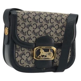 Celine Sac bandouli&egrave;re vintage doccasion - Femme - Pre-owned - Noir - Taille: ONE Size