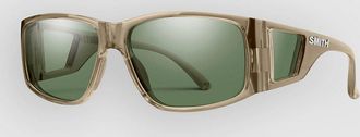 Smith Monroe Peak Summit Crystal Sonnenbrille chromapop pol gry grn