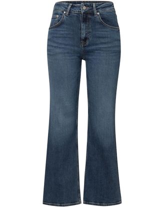 GANT Damen Kick Flare Denim Jeans, Dark Blue Vintage, 32W