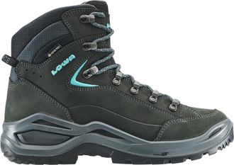 Lowa Stiefel mittel RENEGADE EVO GTX MID Ws W asphalt/türkis, 44.5