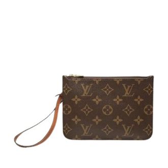 Louis Vuitton Pre-owned Loop Hobo Monogram Clutch Bag - Femme - Pre-owned - Brun - Taille: ONE Size