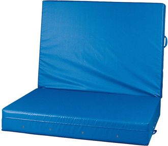 Sport-Tec Weichbodenmatte RG 20 Klappbar, Turnmatte, Leichtturnmatte, Schule, Fitness, Gymnastik, 300cm x 200 cm x 30 cm