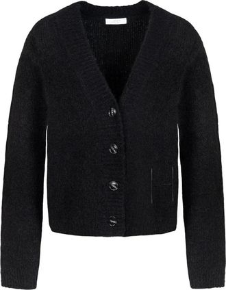 H&eacute;st Cardigan - - Knitwear - Damen - Schwarzk - S