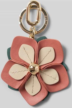 Furla Schl&uuml;sselanh&auml;nger mit Karabiner Modell ALLEGRA HIBISCUS