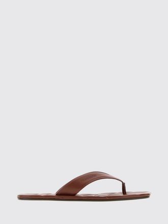 J.W.Anderson Tongs en cuir &agrave; talon bas et bout asym&eacute;trique