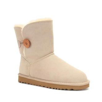 Generic QXDZSW Bottes de neige imperm&eacute;ables classiques pour femme, sable, 42.5 EU