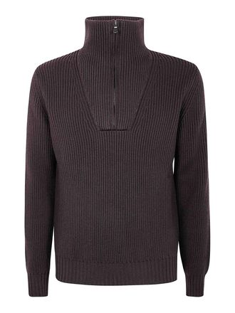 FILIPPO DE LAURENTIIS Pull Col Rond - Marron