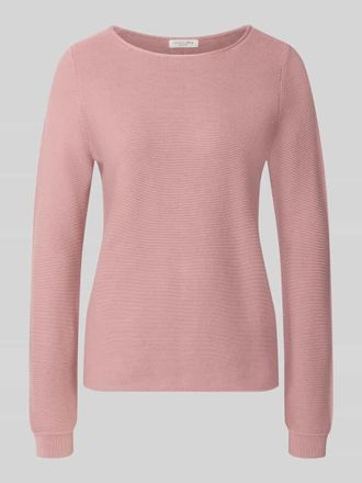 Christian Berg Pullover aus reiner Baumwolle in Strick-Optik