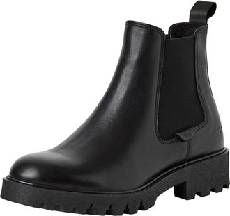 Tamaris Damen Stiefel Leder schwarz 37