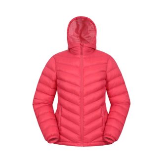 Mountain Warehouse Seasons Steppjacke f&uuml;r Damen (Feuriges Korallenrot)