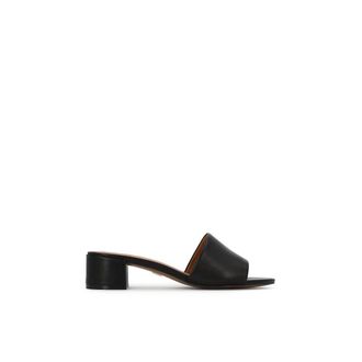 Kazar Femme, Chaussures, Noir, Taille: 38 EU Mules en cuir &agrave; talon large