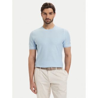 HUGO BOSS T-Shirt H-Nalon 50560482 Blau Regular Fit