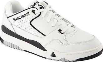 Le Coq Sportif LCS T1000 Nineties Chaussures Unisexe Adulte, Blanc Optique/Noir, 46 EU