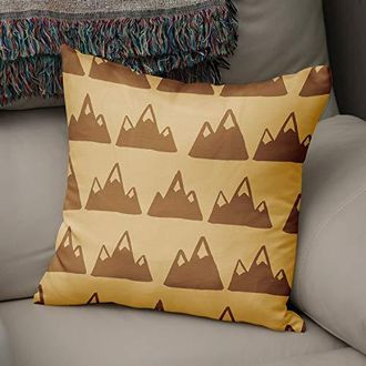 Bonamaison Le Jardin du Lin Kissen Zierkissenbezug Kissenbezug, Brauntöne Dekoration, Für Zuhause Autos Büro Sofa Wohnzimmer Couch Schlafzimmer Dekor, 50x50 Cm -