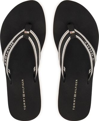 Tommy Hilfiger Zehentrenner Tommy Hilfiger Flag FW0FW09195 Schwarz