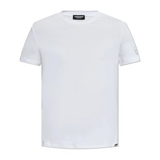 Dsquared2 Homme, Tops, Blanc, Taille: M T-shirt de la Collection Sous-vêtements