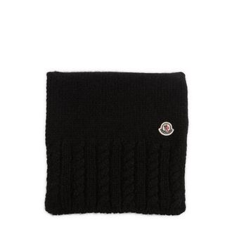 Moncler Echarpe en alpaga m&eacute;lang&eacute;