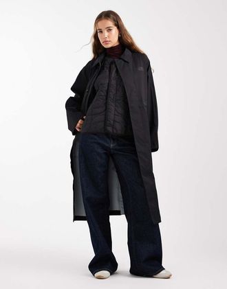 The North Face City - Imperméable long et veste sans manches 3-en-1 - Noir