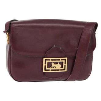 Celine Sac bandouli&egrave;re vintage Pre-owned - Femme - Pre-owned - Rouge - Taille: ONE Size