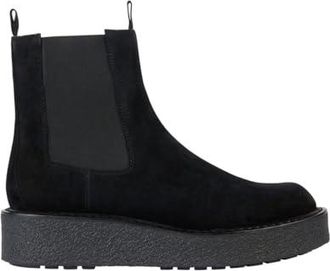 Geox Botte Chelsea Classique Noir 37 EU Femme Adultes