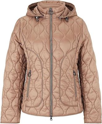 Betty Barclay Leichte Steppjacke mit abnehmbarer Kapuze - - Jackets - Damen - Beige - 3XL