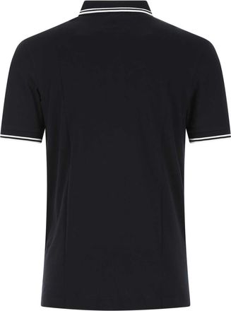 Fred Perry Twin Polo Shirt - Black