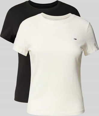Tommy Jeans Slim Fit T-Shirt im 2er-Pack