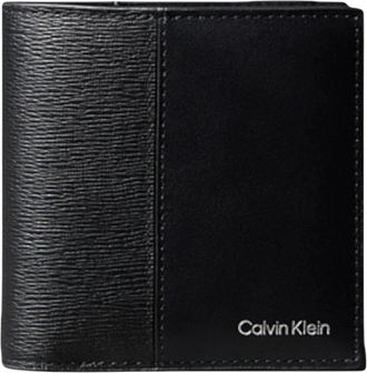 Calvin Klein Leder Slim Rfid Trifold Geldb&ouml;rse - - Accessories - Herren - Schwarzk - ONE SIZE