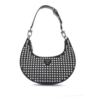Guess Bamboo Mini Bag mit Schmuckapplikation - - Bags - Damen - Schwarzk - ONE SIZE
