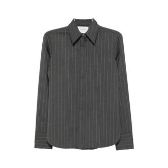 Sportmax Damen, Blusen & Hemden, Grau, 2XSGr&ouml;&szlig;e
