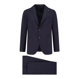 Tagliatore Homme, Costumes, Bleu, Taille: XL Veste crois&eacute;e &agrave; deux boutons