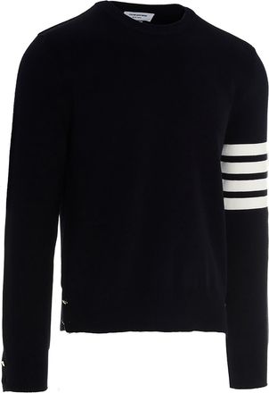 Thom Browne Rundhalspullover - Blau