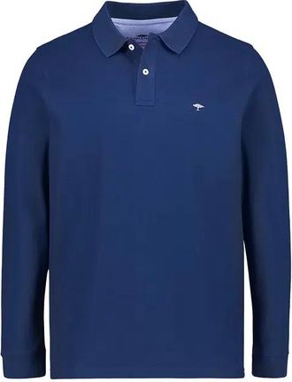 Fynch-Hatton Fynch-Hatton Herren Polo-Shirts blau Baumwoll-Piqu&eacute;