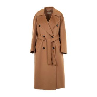 Max Mara Femme, Manteaux, Brun, Taille: 40 FR Manteau Dalila