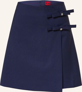 HUGO BOSS Hugo Rock Ralime In Wickeloptik blau