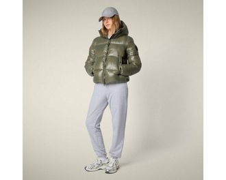Save The Duck Outdoorjacke Biddy Stilvolle Damen-Steppjacke mit gl&auml;nzendem Finish und tierfreier