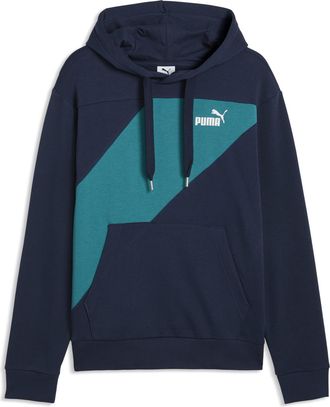 Puma POWER Colourblock Hoodie Herren, Accessoires, Gr&uuml;n, M