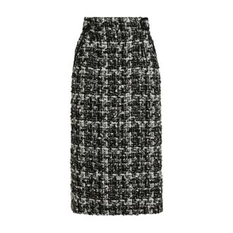 Dolce & Gabbana Grauer Tweedrock - - Skirts - Damen - Grau - L