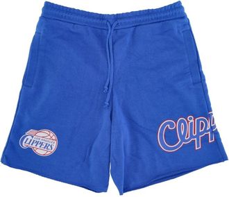 Mitchell & Ness NBA Game Day French Terry Shorts - - Shorts - Herren - Blau - L