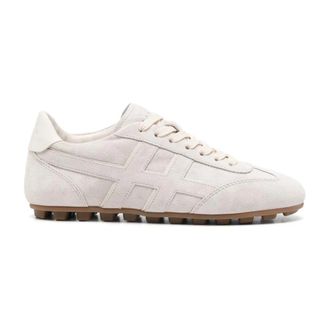 Hogan Baskets en Daim H693 - Femme - Chaussures - Gris - Taille: 37 1/2 EU