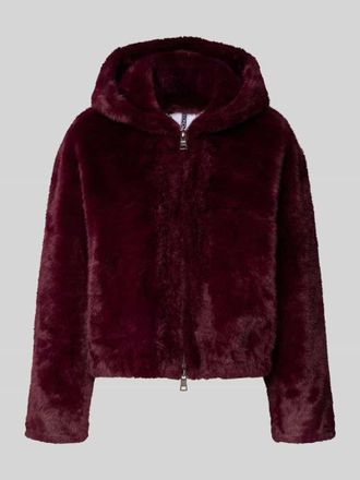 BLONDE No.8 Jacke aus Kunstfell mit Zweiwege-Rei&szlig;verschluss