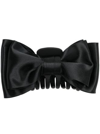Jennifer Behr barrette &agrave; d&eacute;tail de noeud - Noir