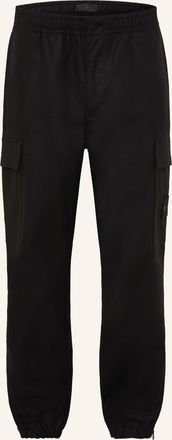 Stone Island Cargohose Ghost Aus Flanell schwarz