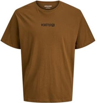 Jack & Jones Jjmiko Tee SS Crew Neck Pls, Robe de Lune, 4XL Hommes