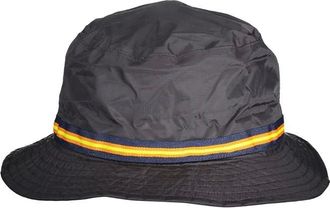 K-Way Homme, Accessoires, Noir, Taille: S Chapeau de p&ecirc;cheur imperm&eacute;able noir en polyamide