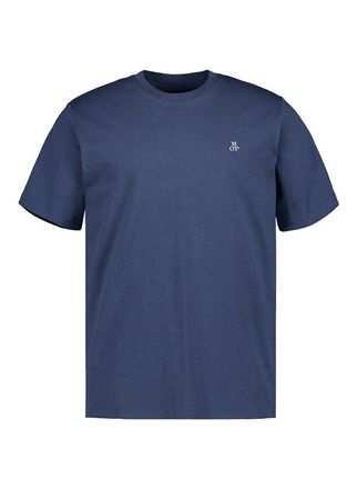Marc O'Polo Herren T-Shirt blau Baumwolle