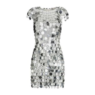 Paco Rabanne Robe Kleid - - Dresses - Damen - Grau - S