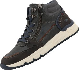 Mustang Jeans Herren High Top Sneaker Coal EU 44