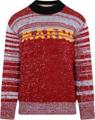 Marni Homme, Pulls, Multicolore, Taille: XL Tricot ras du cou