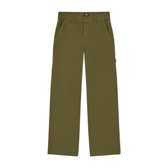 Dickies Homme, Pantalons, Vert, Taille: W34 Canvas Carpenter Lightweight Pantalons